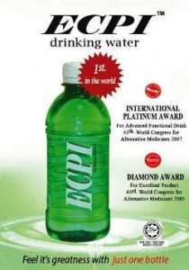 Sahabat Roselle Marketing: Air ECPI, Air Untuk Kesihatan Anda.