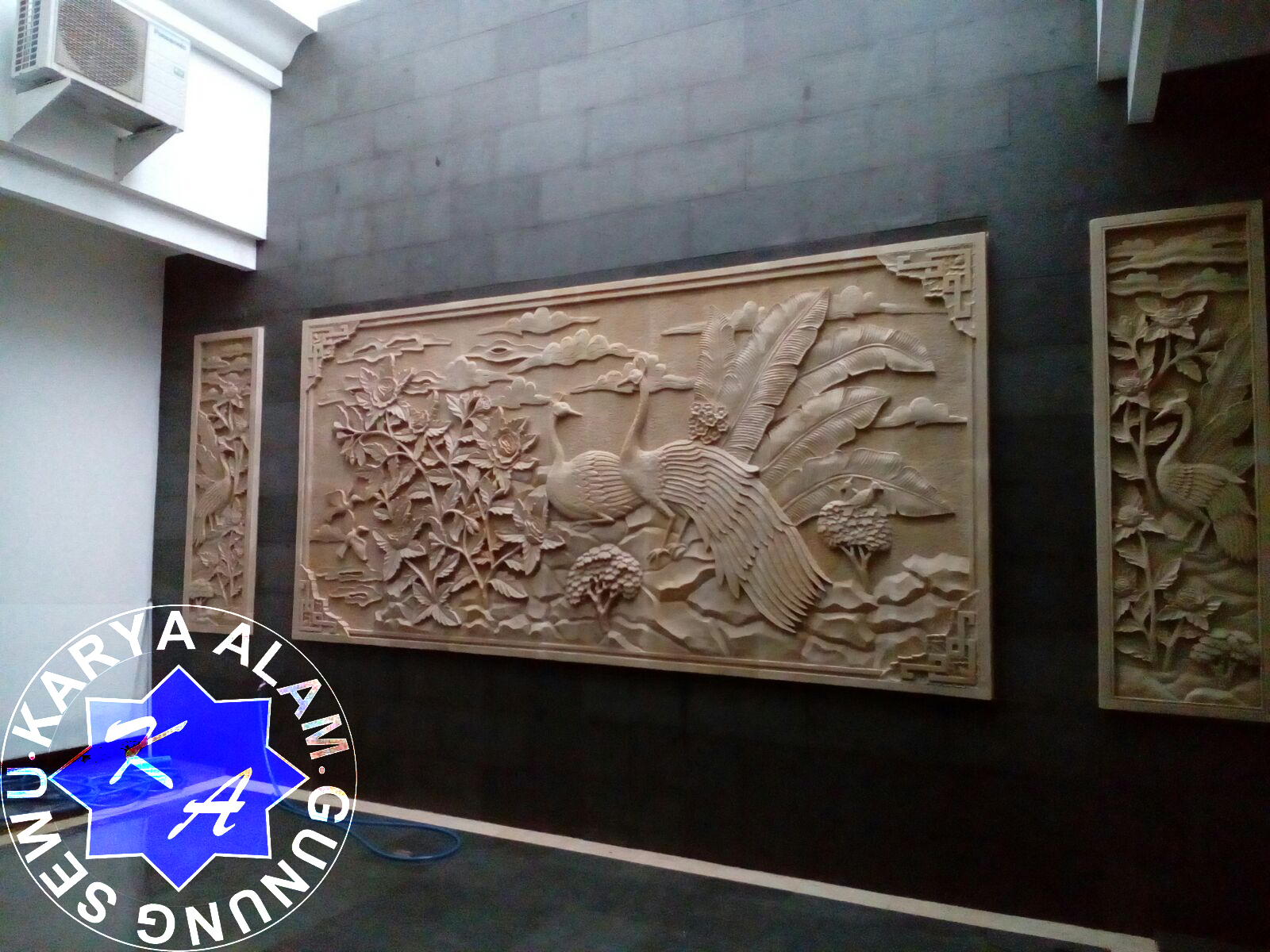 RELIEF BATU ALAM DINDING MOTIF MERAK ~ BATU ALAM GUNUNG SEWU | JUAL ...