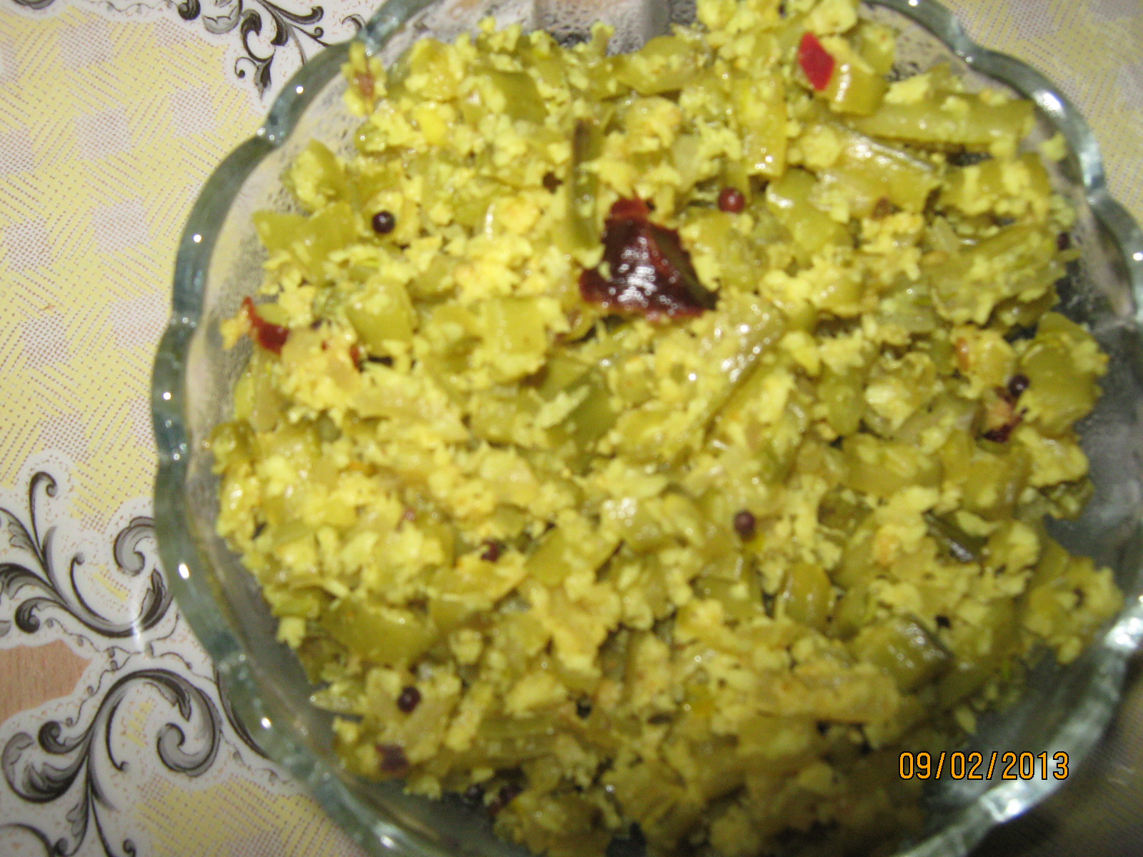Variety Cooking: how to make amarakka thoran