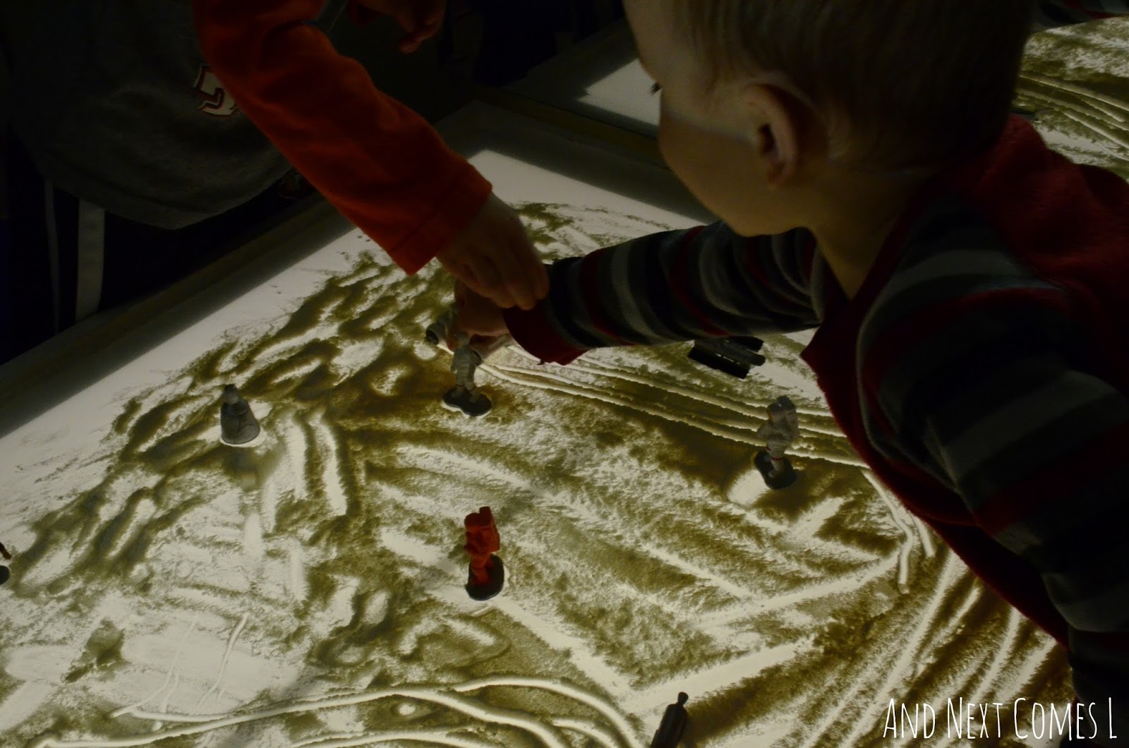 Space Small World Play on the Light Table | And Next Comes L ...