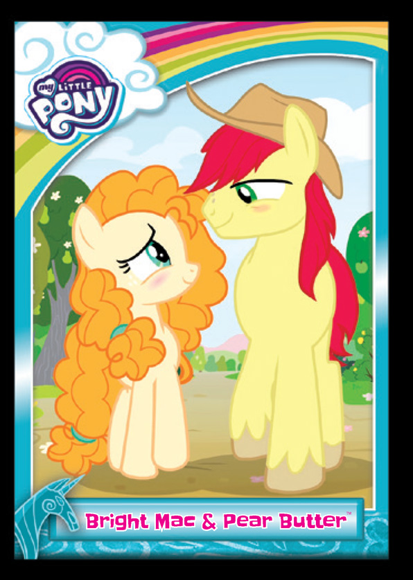 MLP Bright Mac & Pear Butter Trading Cards | MLP Merch