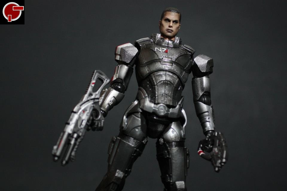 Firestarter's Blog: Toy Review: Play Arts Kai Commander Shepard
