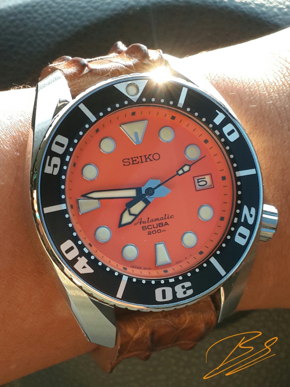 BaLa - BaLa: (PRIVATE COLLECTION) : SEIKO SBDC005 - SUMO ORANGE (LNIB ...