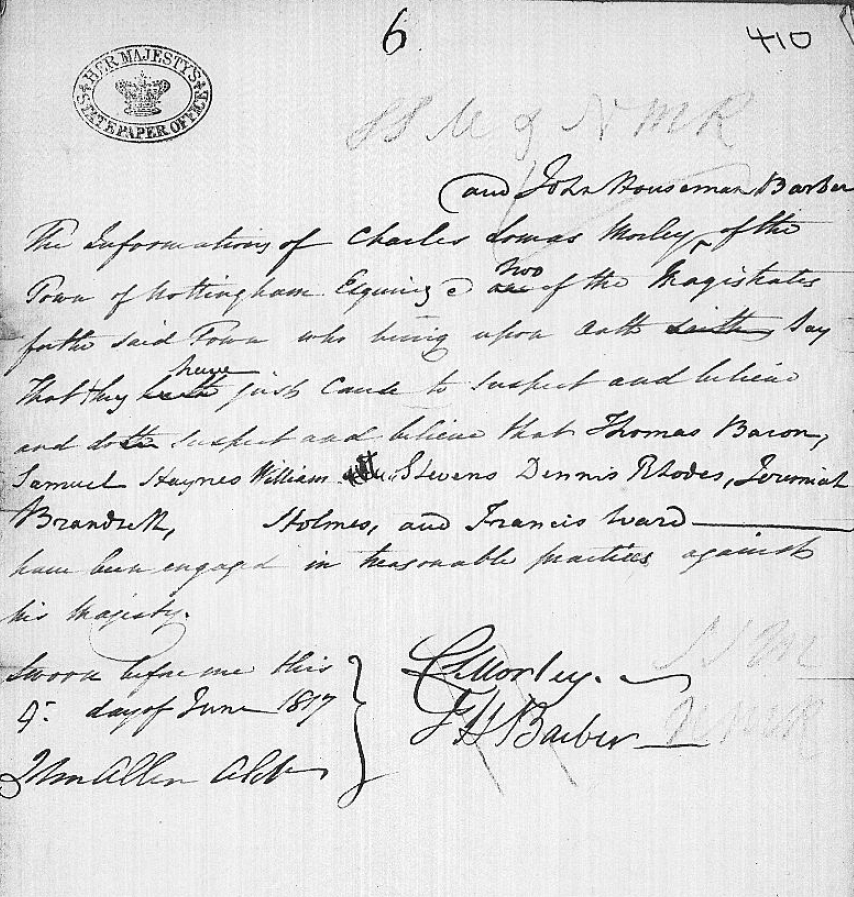 Sue Wilkes: The Pentrich Rising, 1817