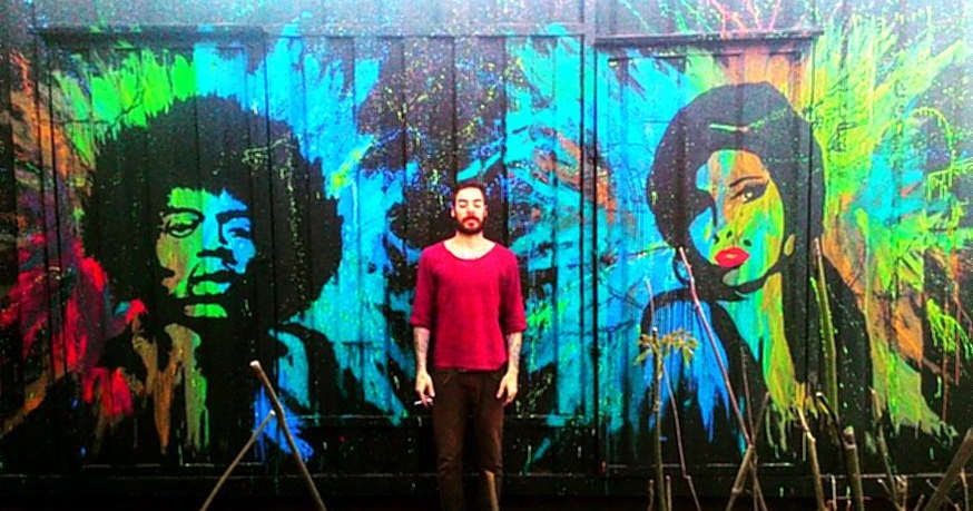 GRAFFITI COLLECTION IDEAS: Colorful reggae graffiti by Cassarotti