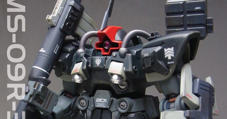 GUNDAM GUY: HGBF 1/144 Dom R35 - Customized Build