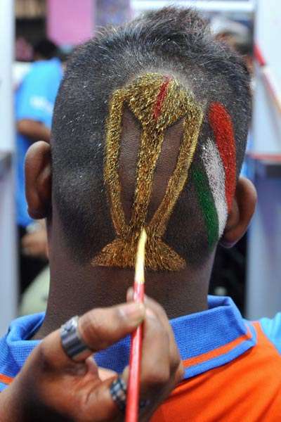 HIT IDEA: Crazy Cricket Fans Photos from World Cup 2011