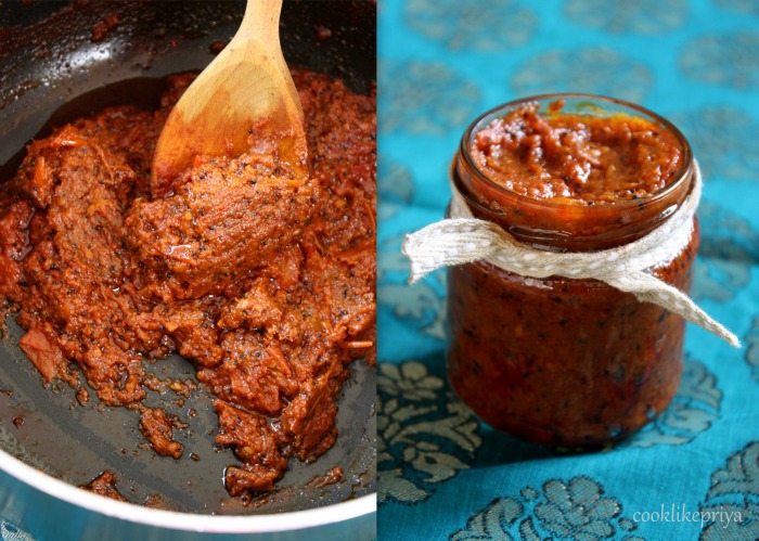 Cook like Priya: Tomato Pickle | Indian Pickle Recipe | Quick Tomato ...