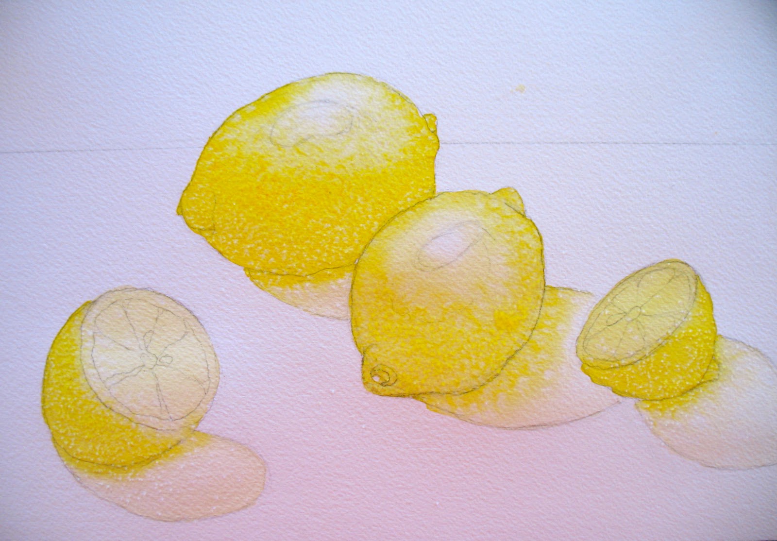 The Painted Prism: WATERCOLOR WORKSHOP: Painting Lemons