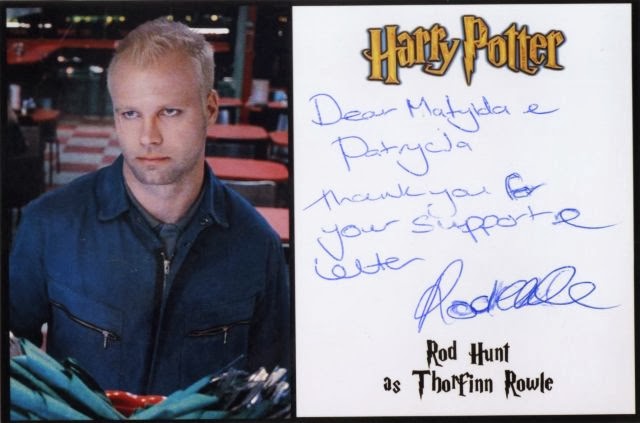 Autografy Mati & Pati: 02.01.2014 - Rod Hunt