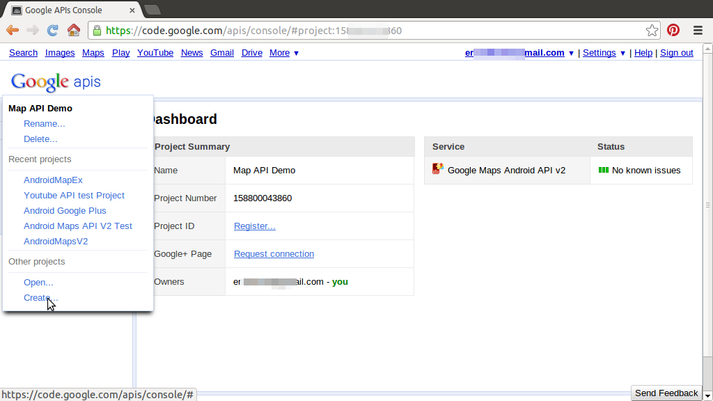 Android Er Register Your App Using Youtube Android Player Api And Obtain Api Key