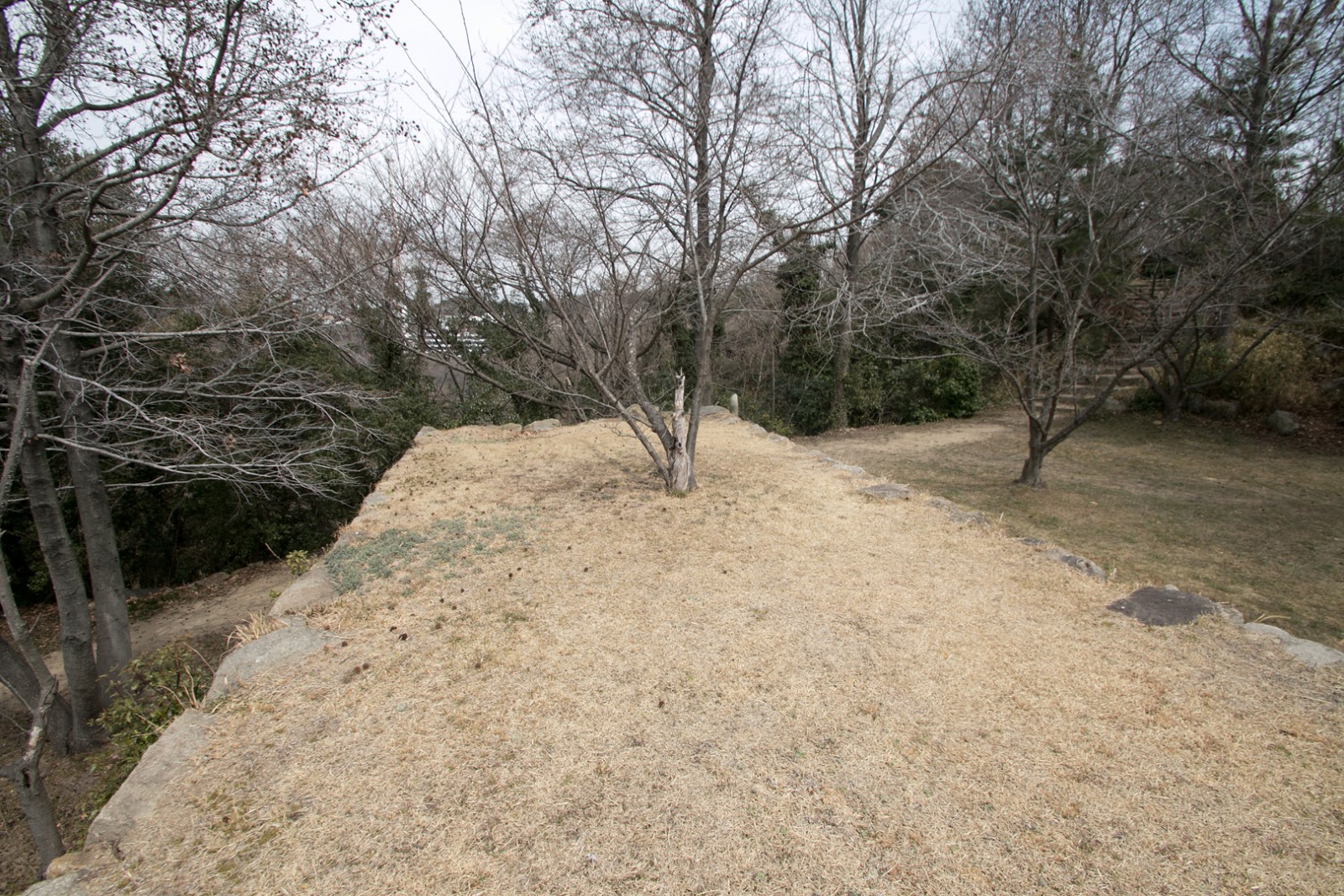 Shimotsui Castle -Castle looking down straight and bridge- | Japan ...