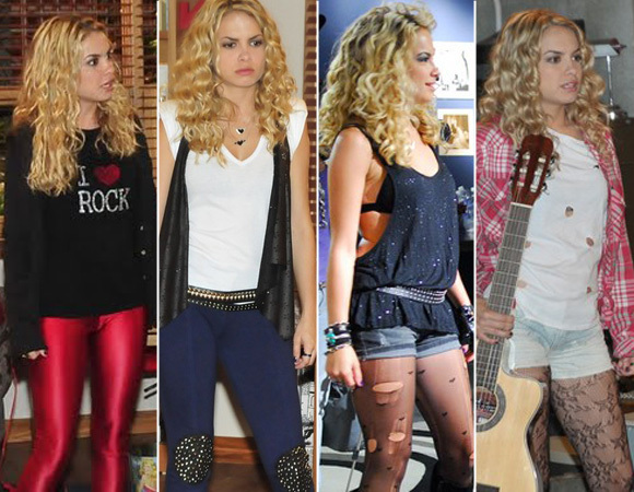 Rebeldes Fã Clube: Looks #SUPERDESCOLADOS da nossa princesa rebelde ...