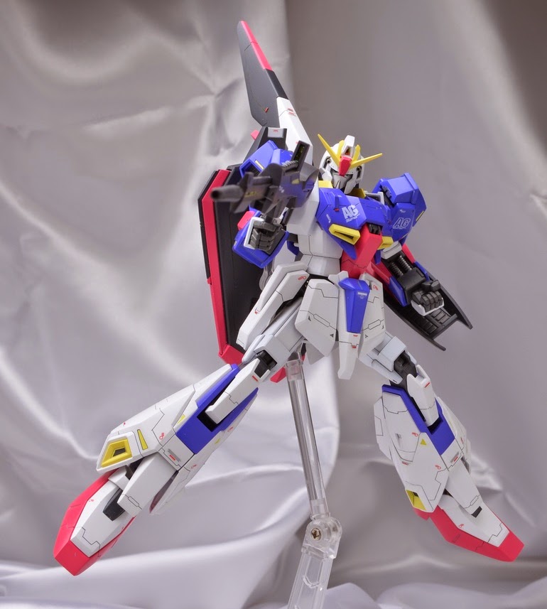 HGUC 1/144 Zeta Gundam + 1/100 Hyper Mega Launcher Custom Build