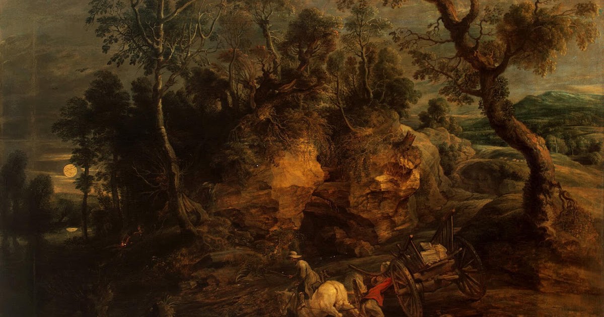 Landscape with Stone Carriers - Pieter Paul Rubens | Endless Paintings