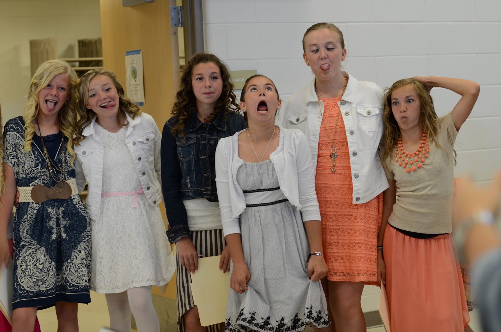 "A Happy Family Is But An Earlier Heaven.": Aubree's 6th grade graduation