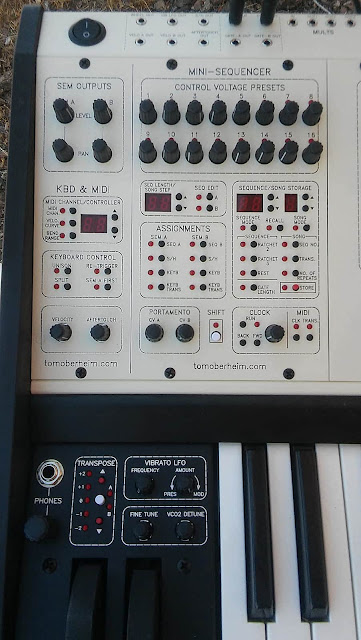 MATRIXSYNTH: Tom Oberheim Two Voice Pro Dual Analog Synthesizer with Sequencer 2016