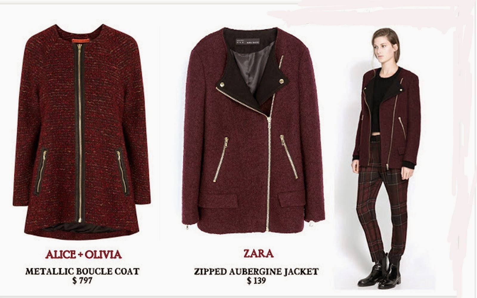 Ece'nin Moda Günlüğü: Zara mont modelleri 2013
