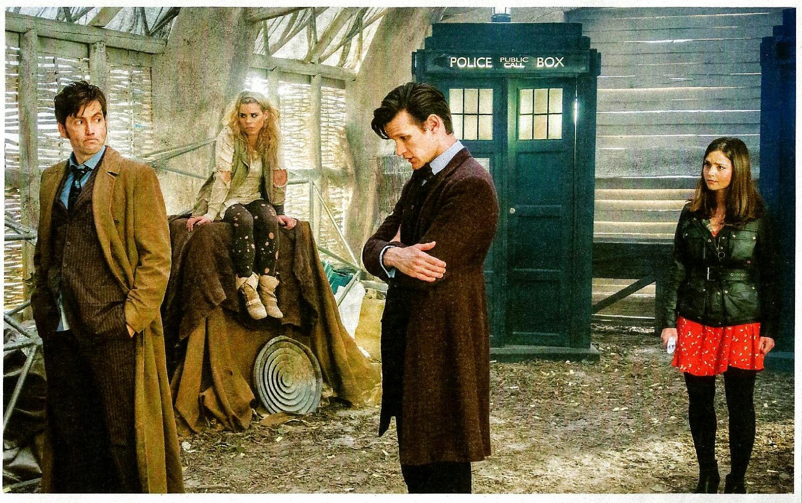 SCANS: On The Set Of Doctor Who - The Day Of The Doctor