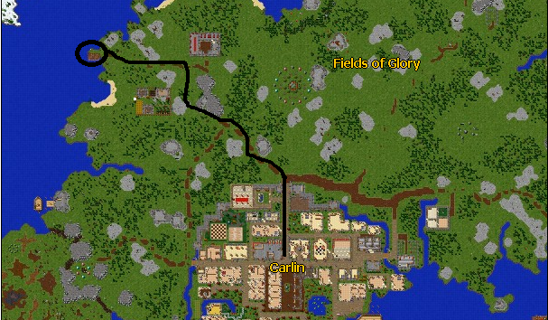 Dúvidas Sobre Tibia: Transporte