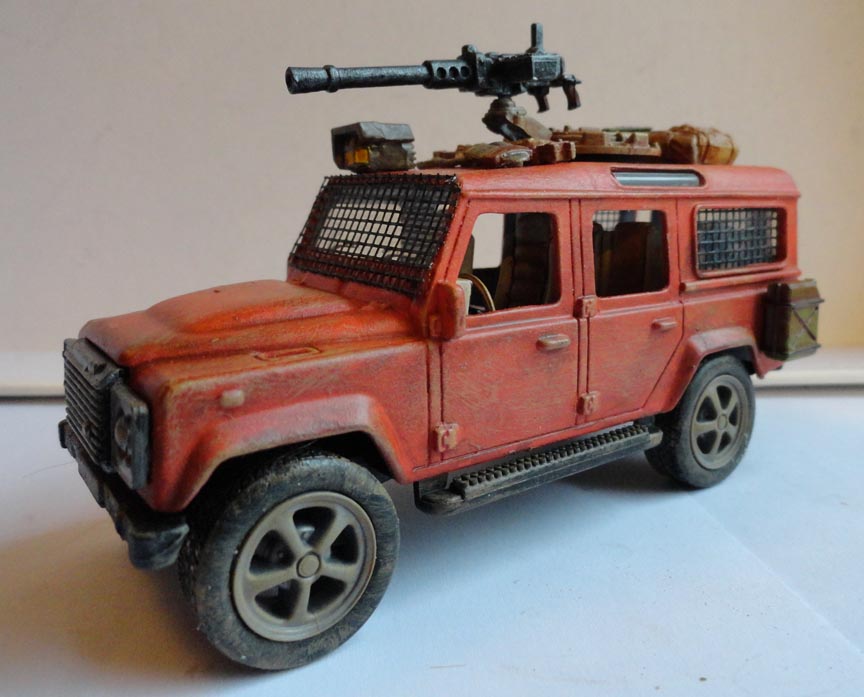28mm on the cheap: Post-apocalyptic vehicles, before and after ...