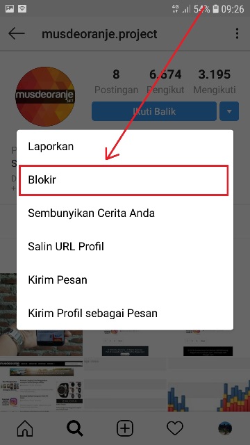 √ Cara Memblokir Akun Instagram Orang Lain
