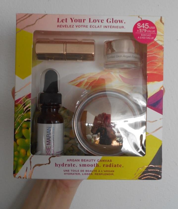 Josie Maran Cosmetics Argan Beauty Canvas Holiday Collection Review ...