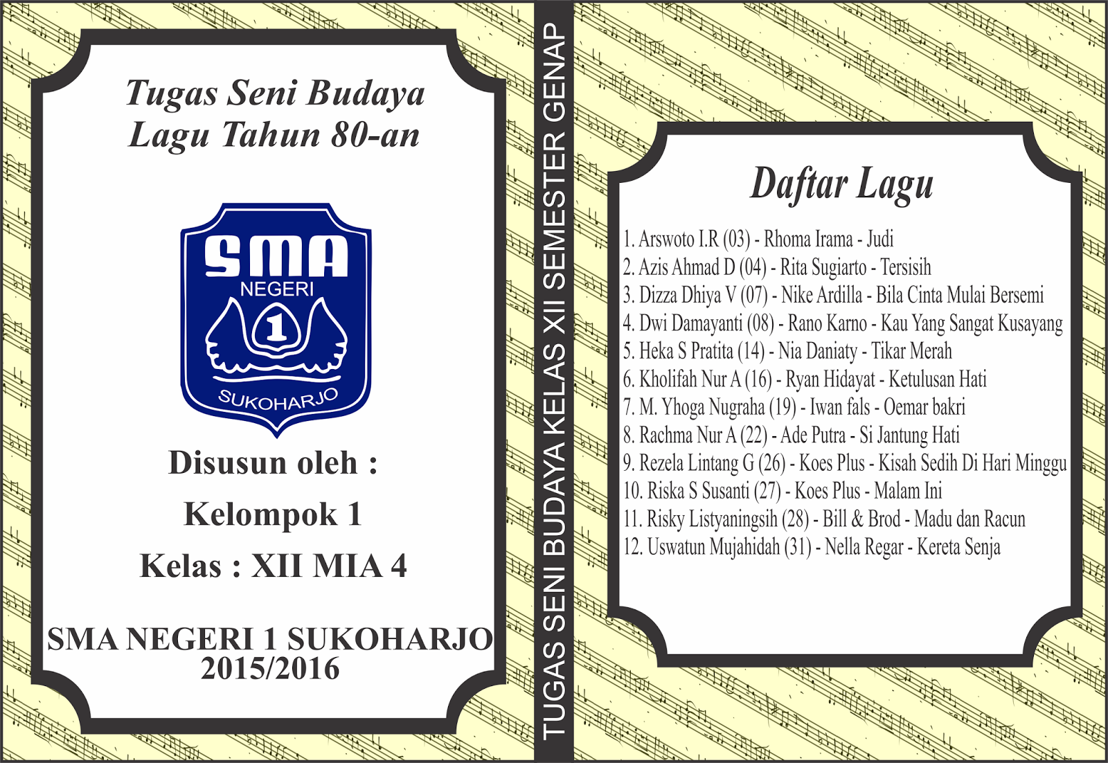 Information Center: Contoh Design Cover DVD atau CD (Corel Draw)