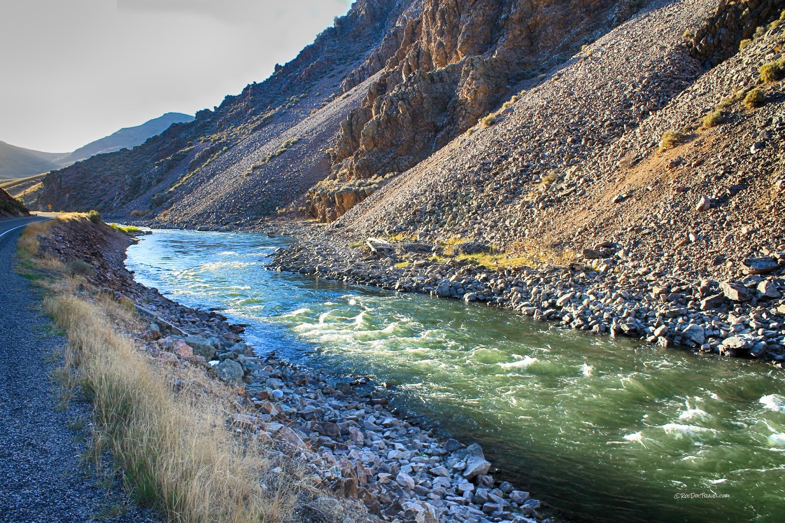 Central Salmon River, Idaho in Autumn
