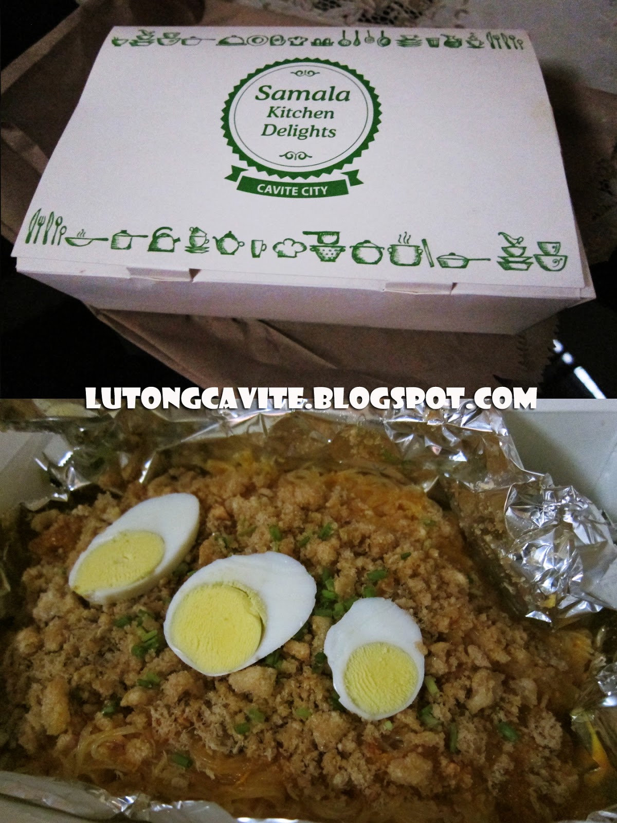 Lutong Cavite : Samala Kitchen Delights Pancit Palabok