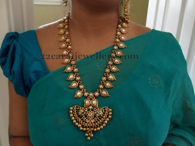 Heavy Mangamalai in Diamonds - Jewellery Designs