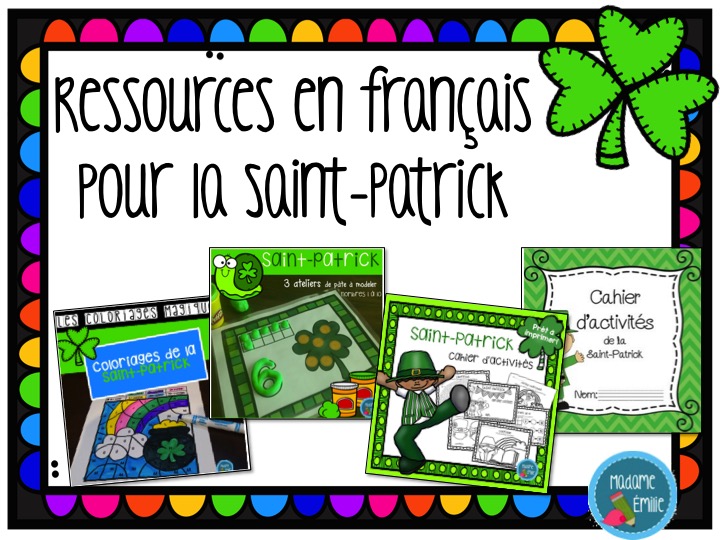 Mme Émilie: Saint-Patrick