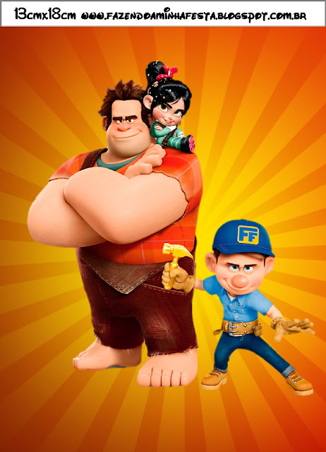 Wreck it Ralph: Free Party Printables, Invitation and Boxes. - Oh My ...