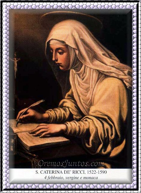 Vidas Santas: Santa Catalina de Ricci, Virgen