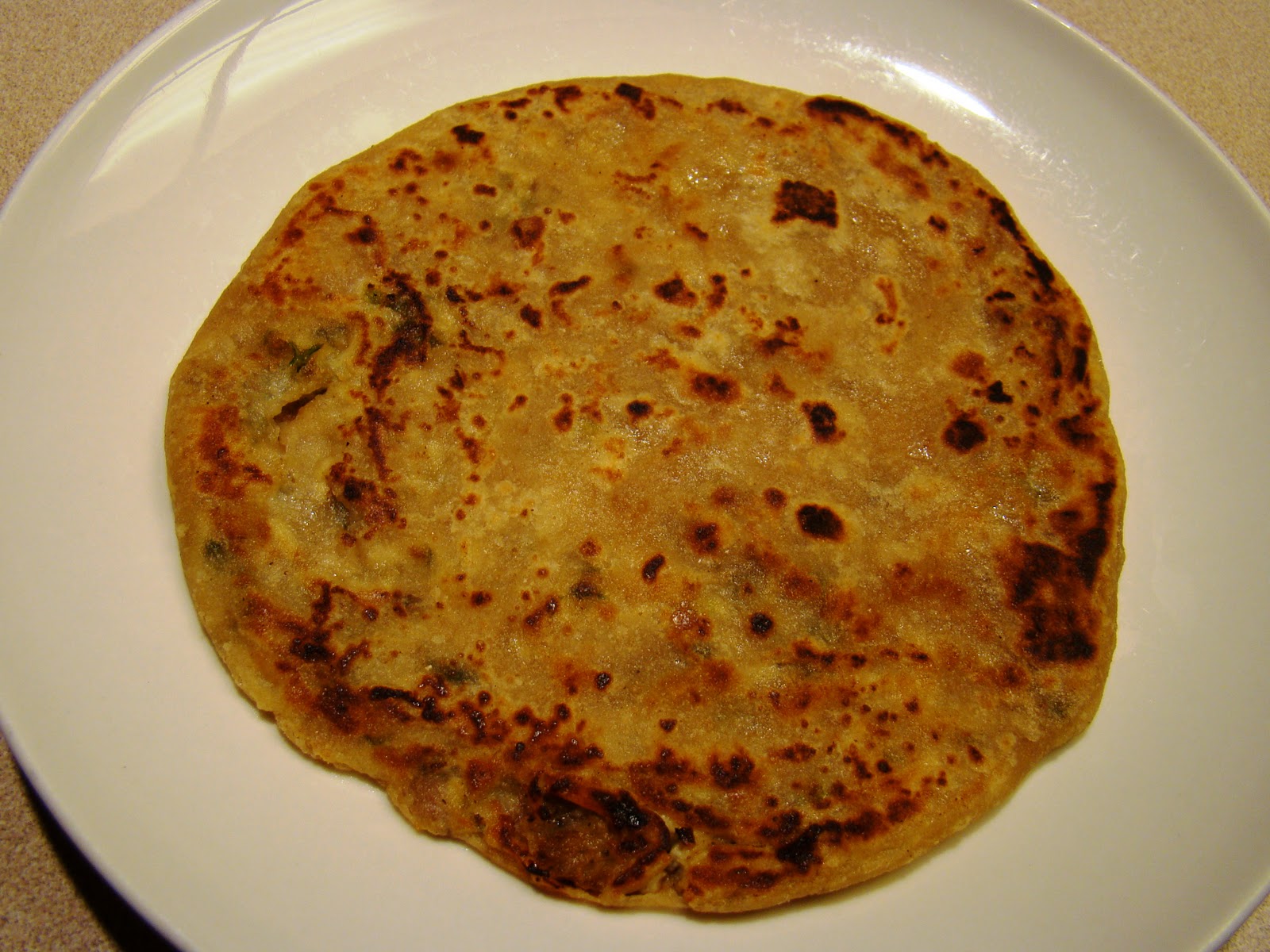 Delicious Recipes 4m Pranati's Kitchen: Paneer Paratha (without Onion ...