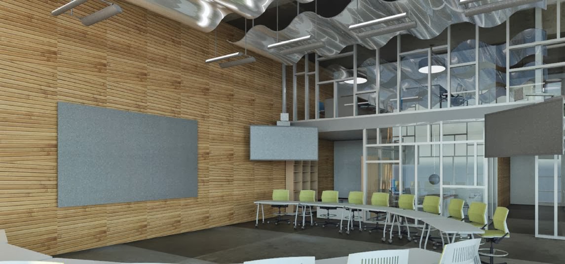 Interior Design Student Portfolio: Classroom