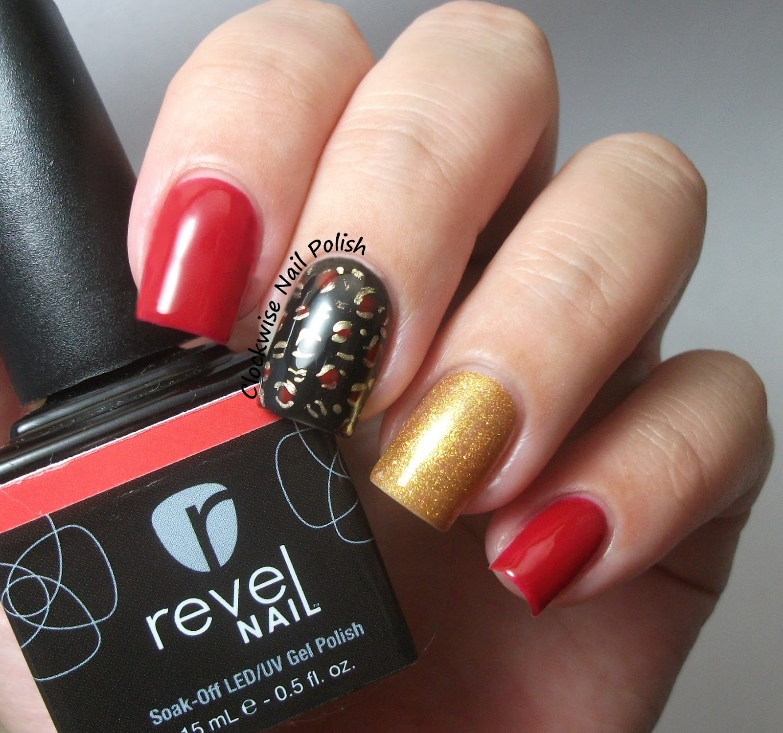 The Clockwise Nail Polish: Revel Nail Festival Review & Leopard Print ...