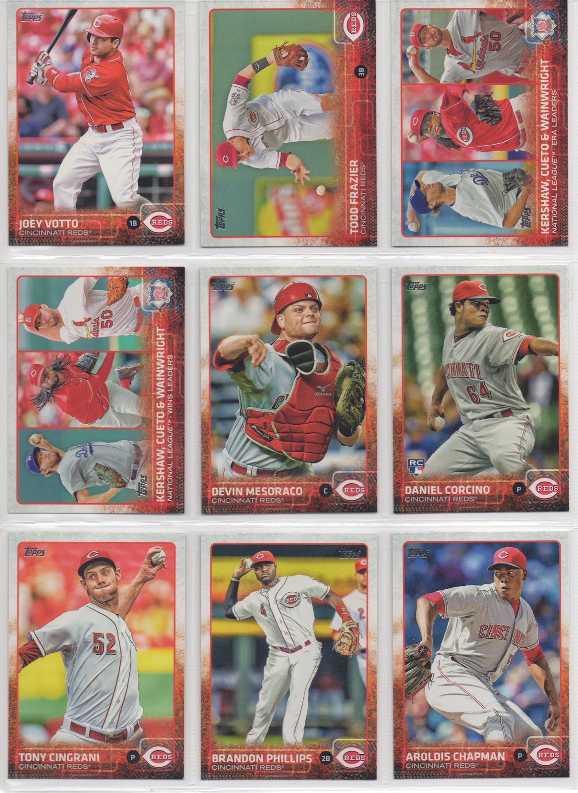 Cincinnati Reds Baseball Card Collector: 2015 Topps Cincinnati Reds ...