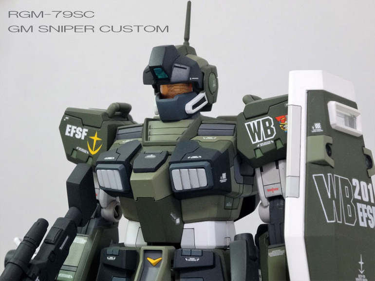 GM Sniper Custom - GunplaMania
