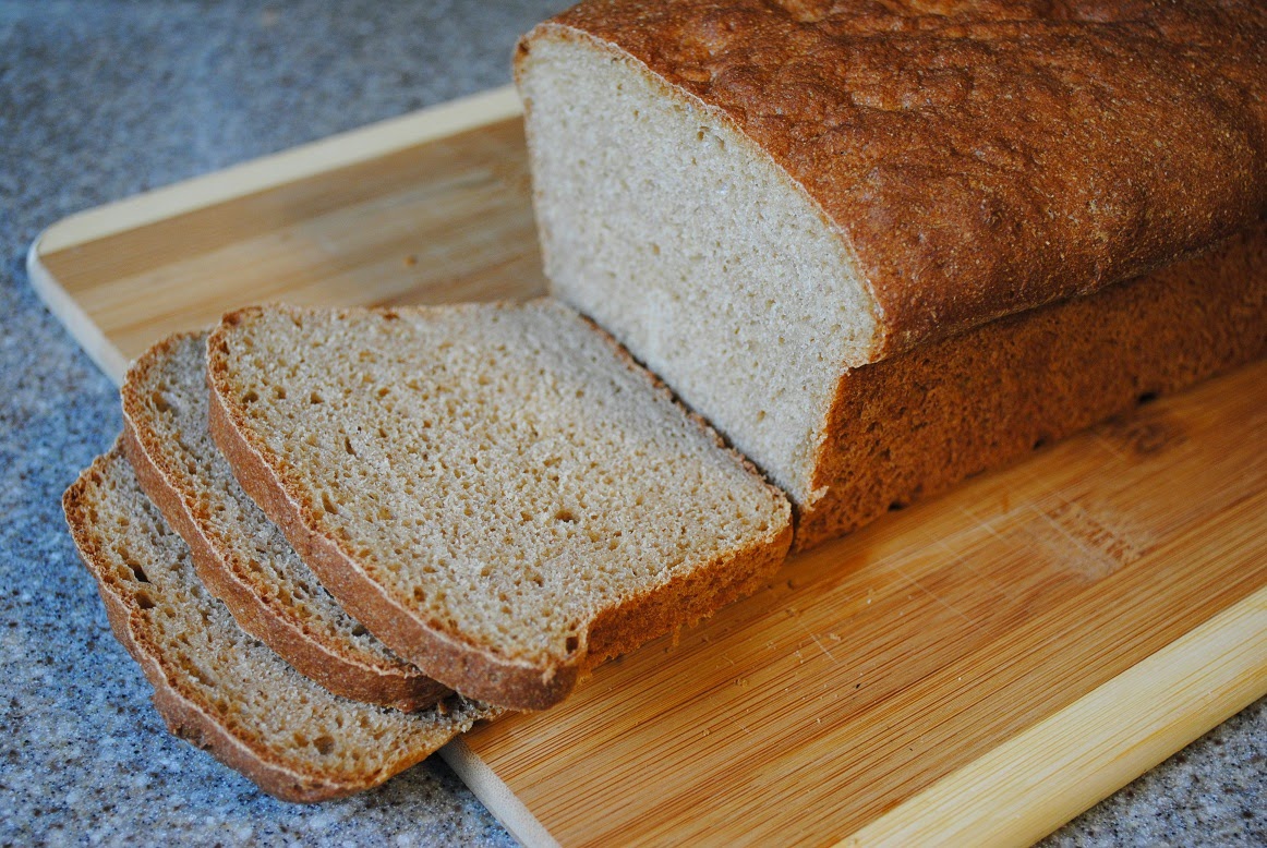 Maggie's LesVegan Kitchen: Vegan Whole Wheat Sandwich Bread - No Knead ...