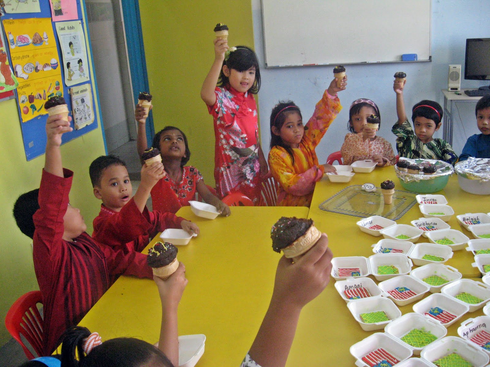 Tadika Sinaran Intelek: Merdeka Raya And Happy Malaysia Day