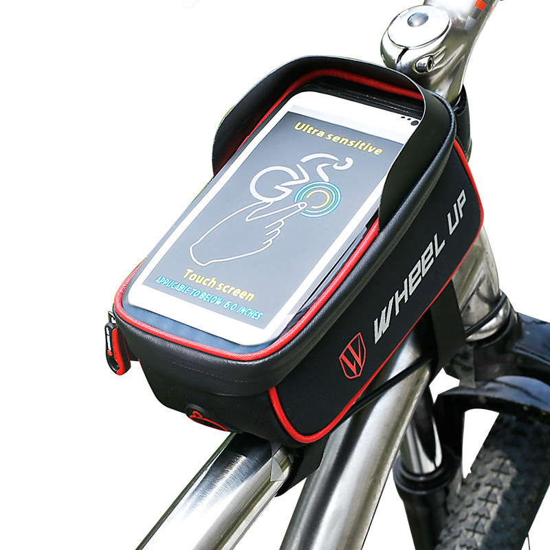 Best WHEEL UP Bicycle Touchscreen Front Frame Tube Cell Phone ...
