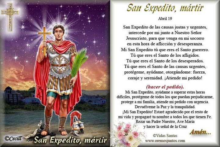 San Expedito, Gracias: Imagenes de San Expedito