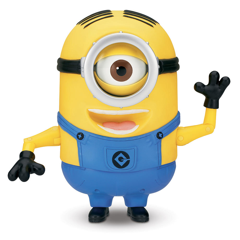 Ftc Despicable Me 2 Special Feature Minion Dave Talking And Stuart Laughing Action Figure 8