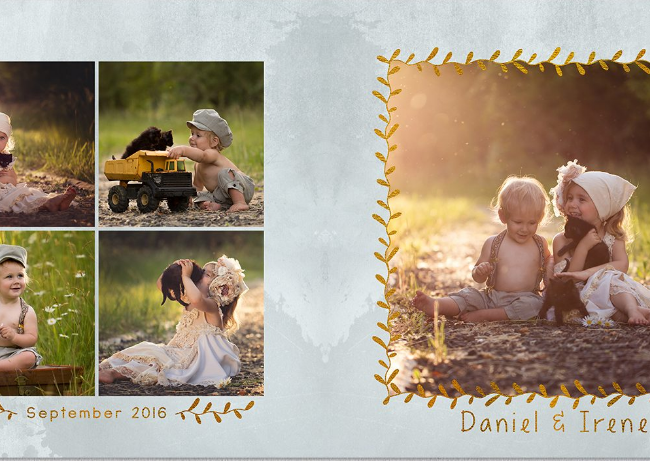 Beautiful Baby Record Book Templates for Fast Photobook Creation
