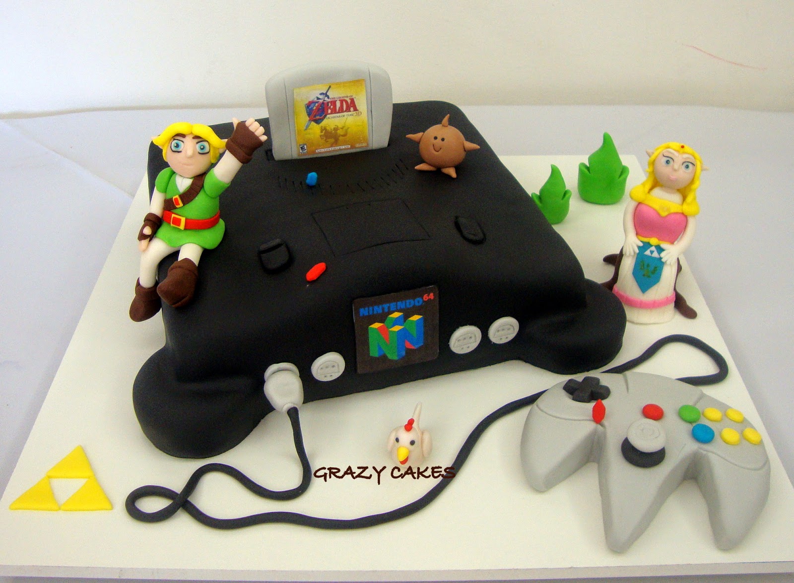 Grazy Cakes: Bolo Nintendo 64
