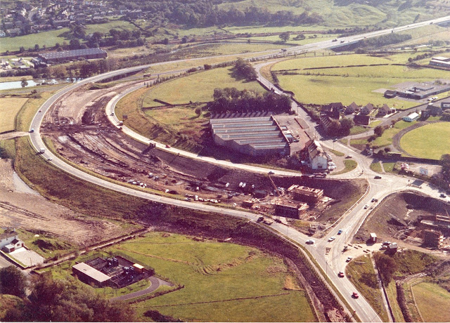Haslingden Old and New...: Haslingden By-pass - Building of and much ...