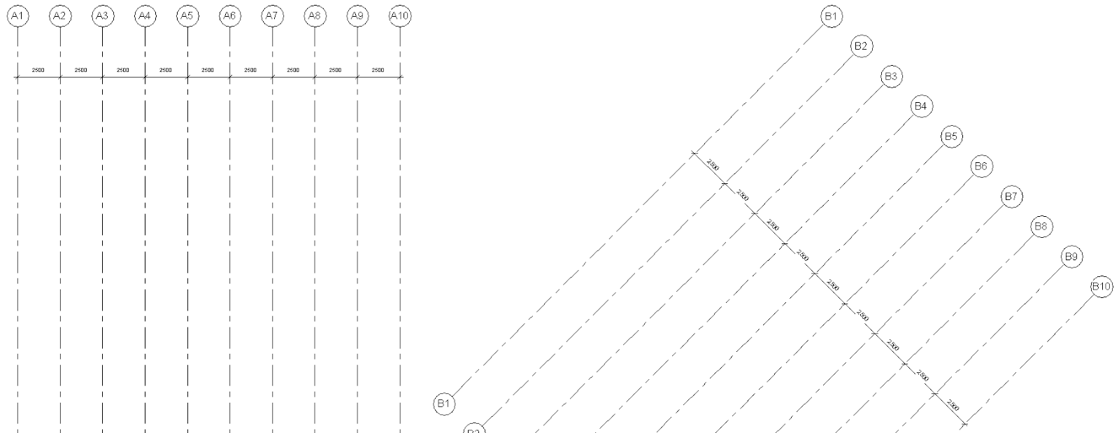 Revit Recess: Gridline Dimensions