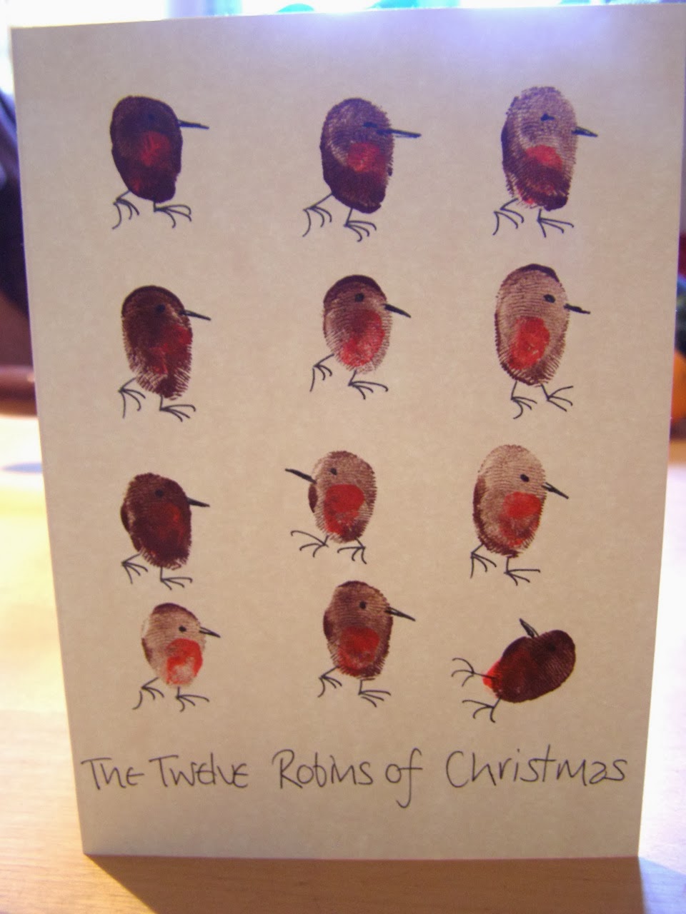 r+robin+card.jpg (960×1280) | Print christmas card, Christmas card ...