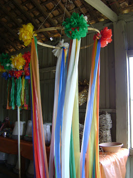 Oficina de Criação: DECORAÇÃO DA FESTA DO FOLCLORE - 2010